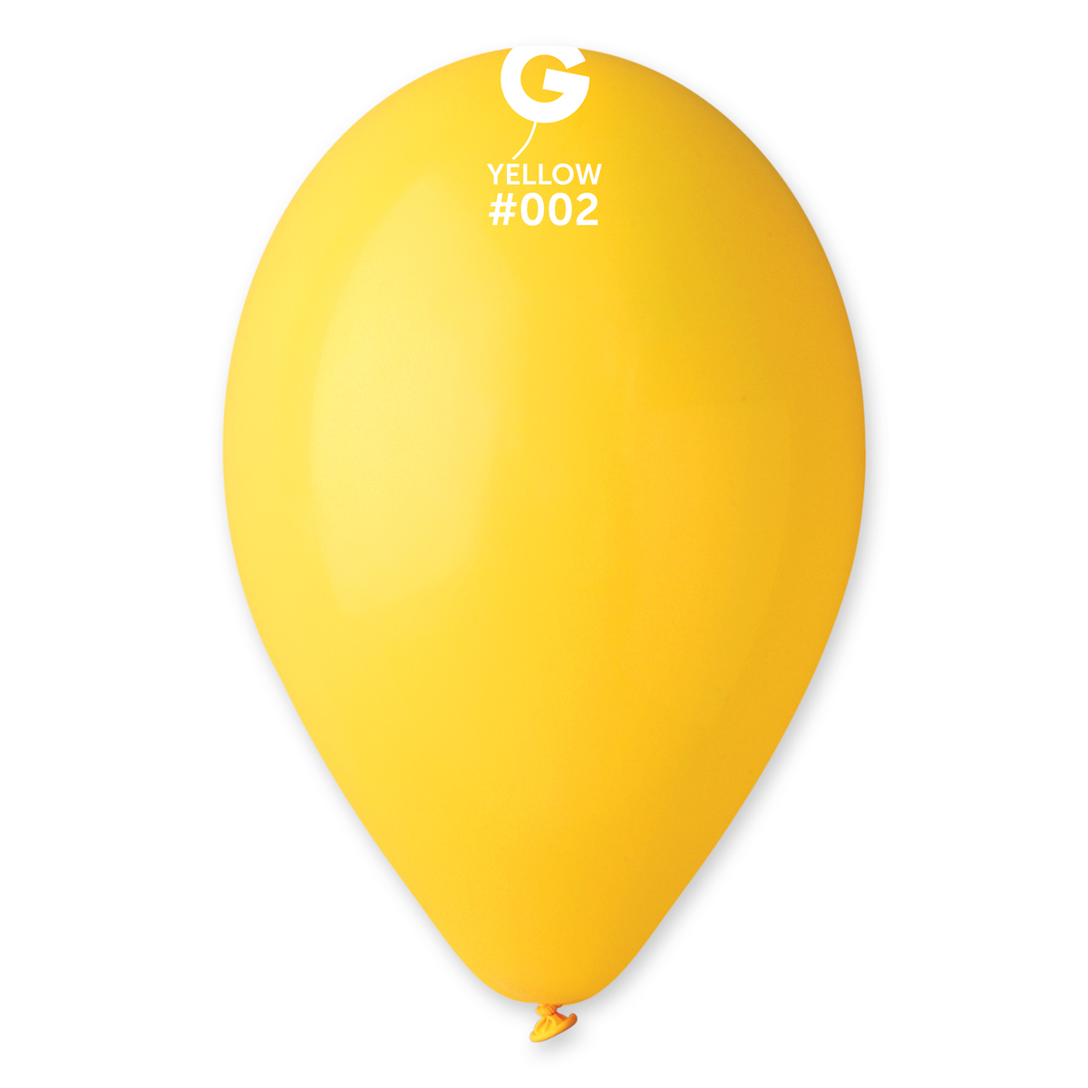 G110 #002 YELLOW 110203 STANDARD COLOR 12IN - Gemar Usa
