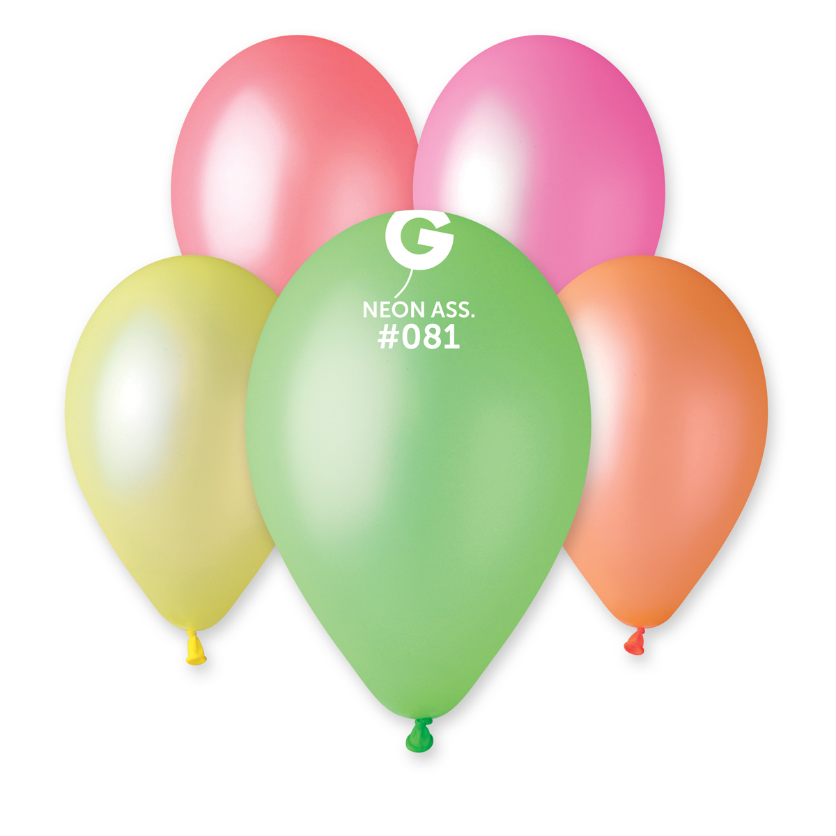 GF110 #081 NEON ASSORTED 118100 NEON COLOR 12IN - Gemar Usa