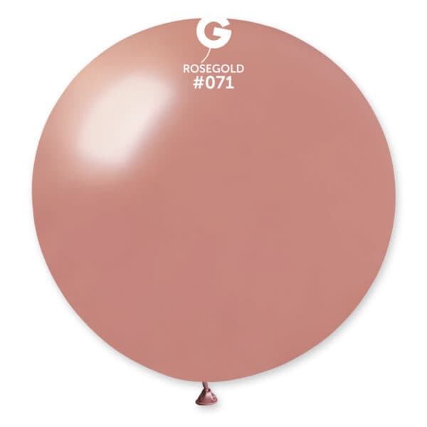 GM30: #071 Rose Gold 340037 Metallic Color 31 in – Gemar Usa