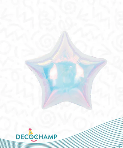 DECO STAR IRIDESCENT 19IN - Gemar Usa